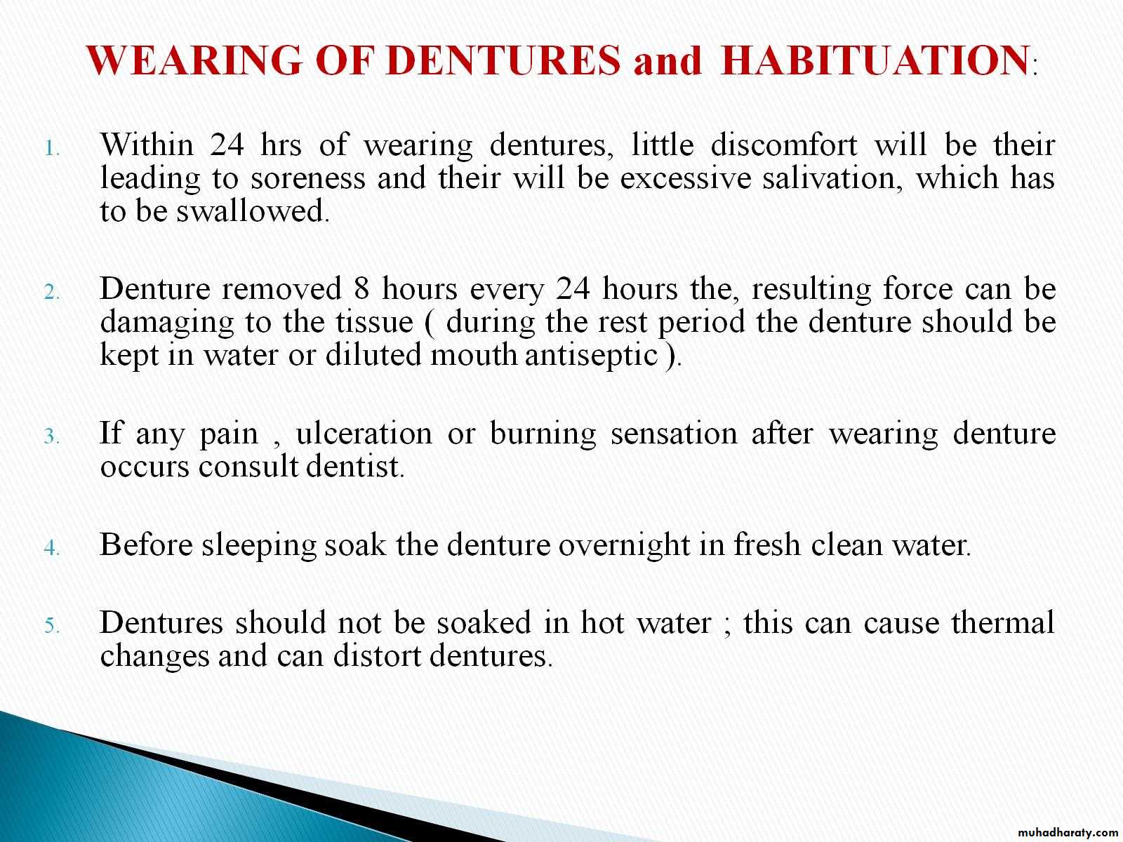Instructions For Complete Denture Patients At Frank Hamlin Blog