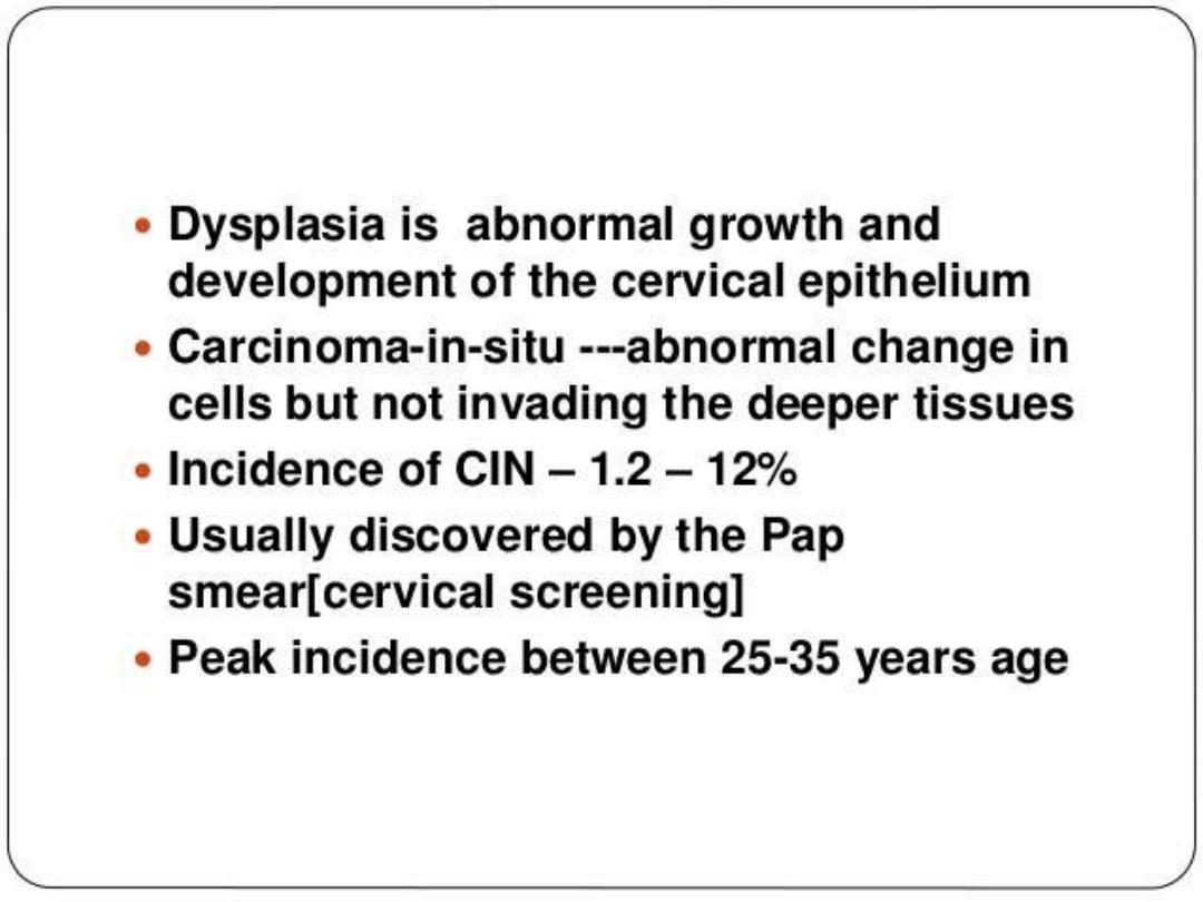 Premalignant And Malignant Conditions Of The Cervix Pdf All Lectures