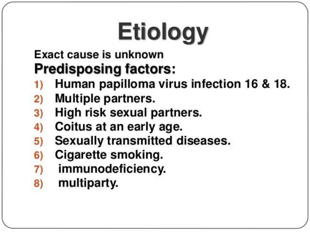 Premalignant And Malignant Conditions Of The Cervix Pdf All Lectures